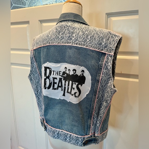 Levi's | Jackets & Coats | One Of A Kind Vintage Levis Denim Vest With ...